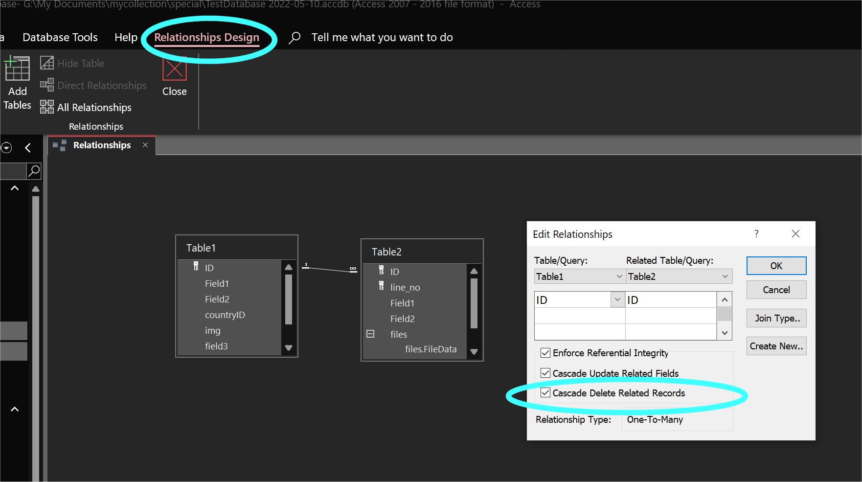 Reverse Relationship Delete - Relationship Seminar Lessons - Computer Learning Zone