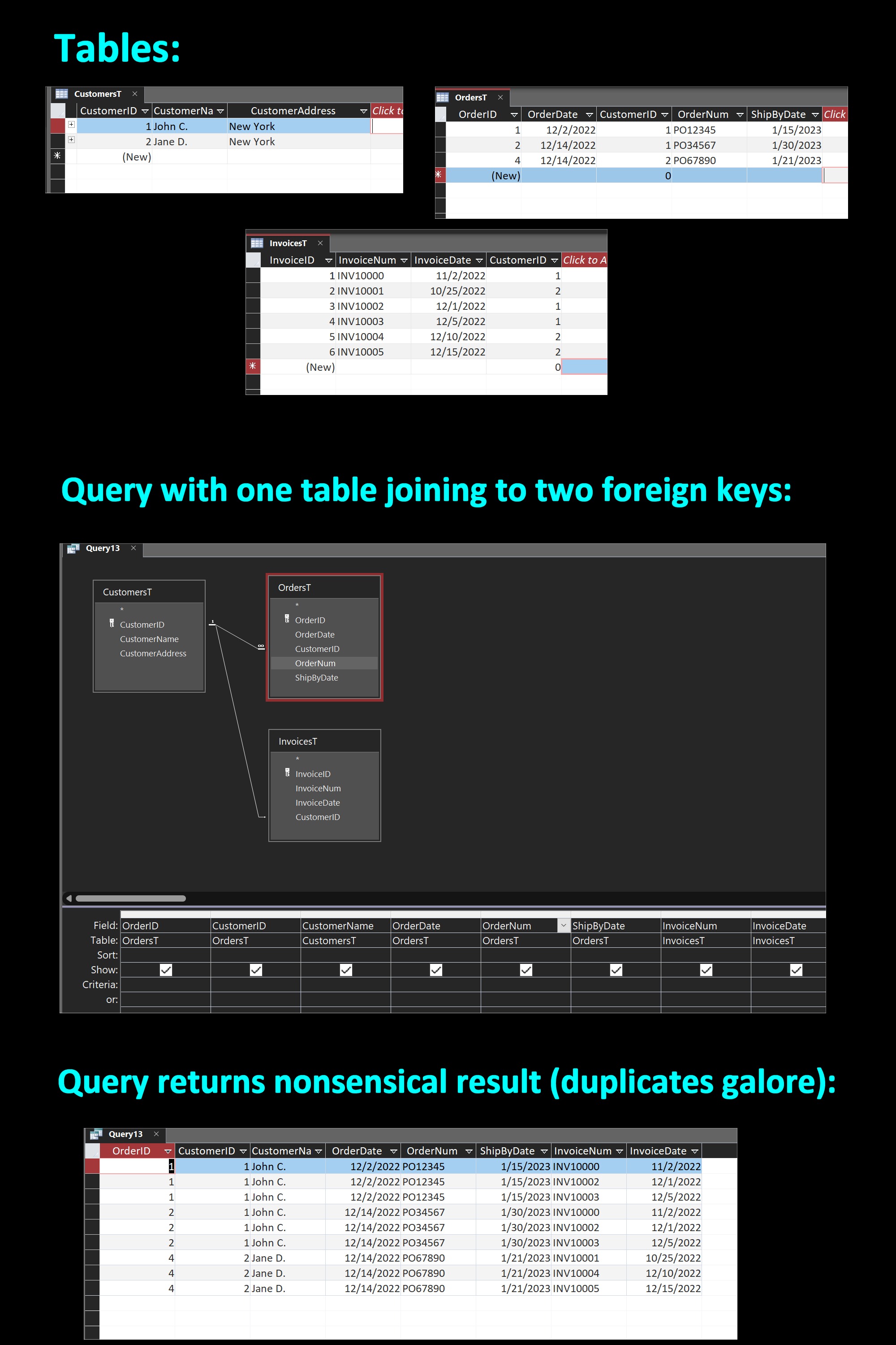 Query field not editable - Microsoft Access Forum - Computer Learning Zone