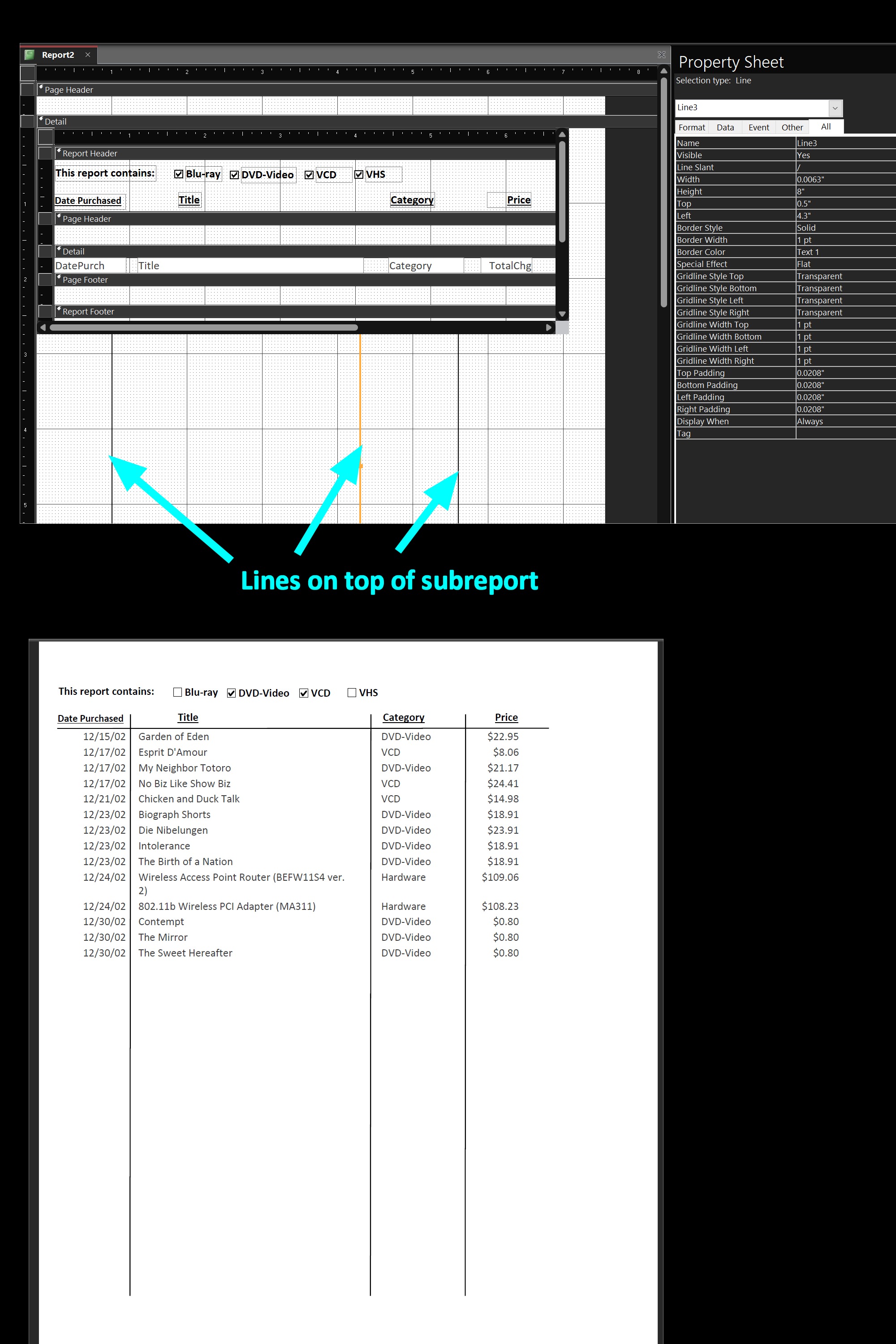 Add blank records to a report - Microsoft Access Forum - Computer Learning Zone