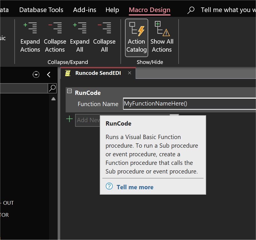 Adding VBA Code to a Macro - Microsoft Access Forum - Computer Learning Zone