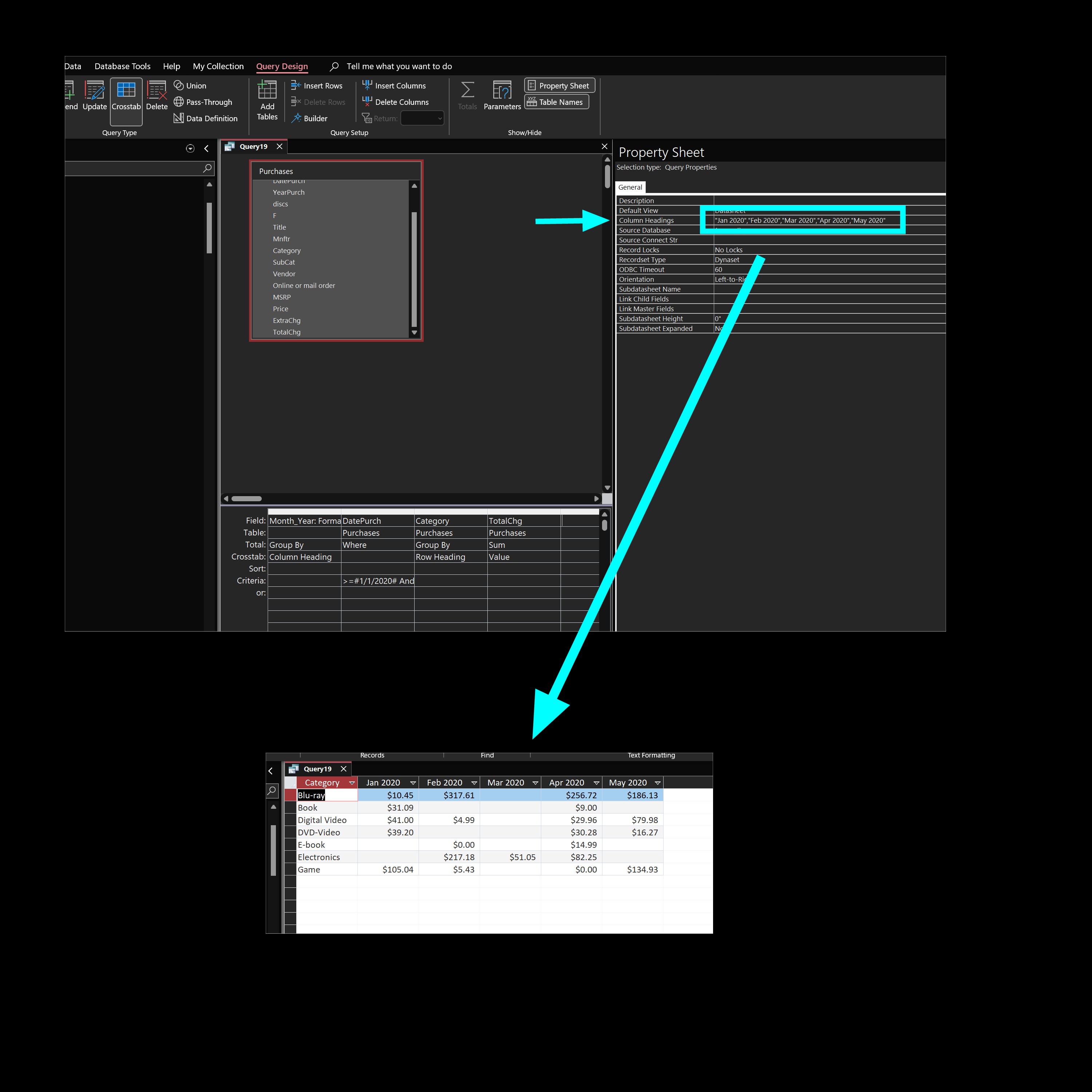 Multi Column Crosstab Query - Access Developer Forum - Computer Learning Zone