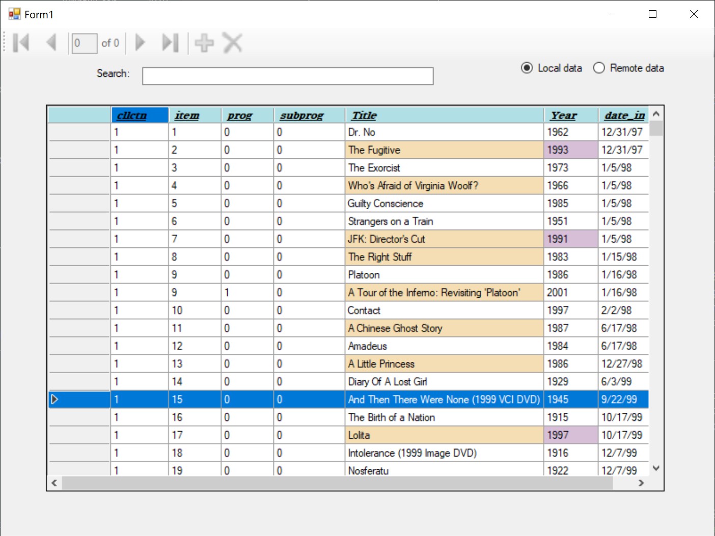 Editable Crosstab Form - Captain's Log - Richard Rost's Blog - Computer ...