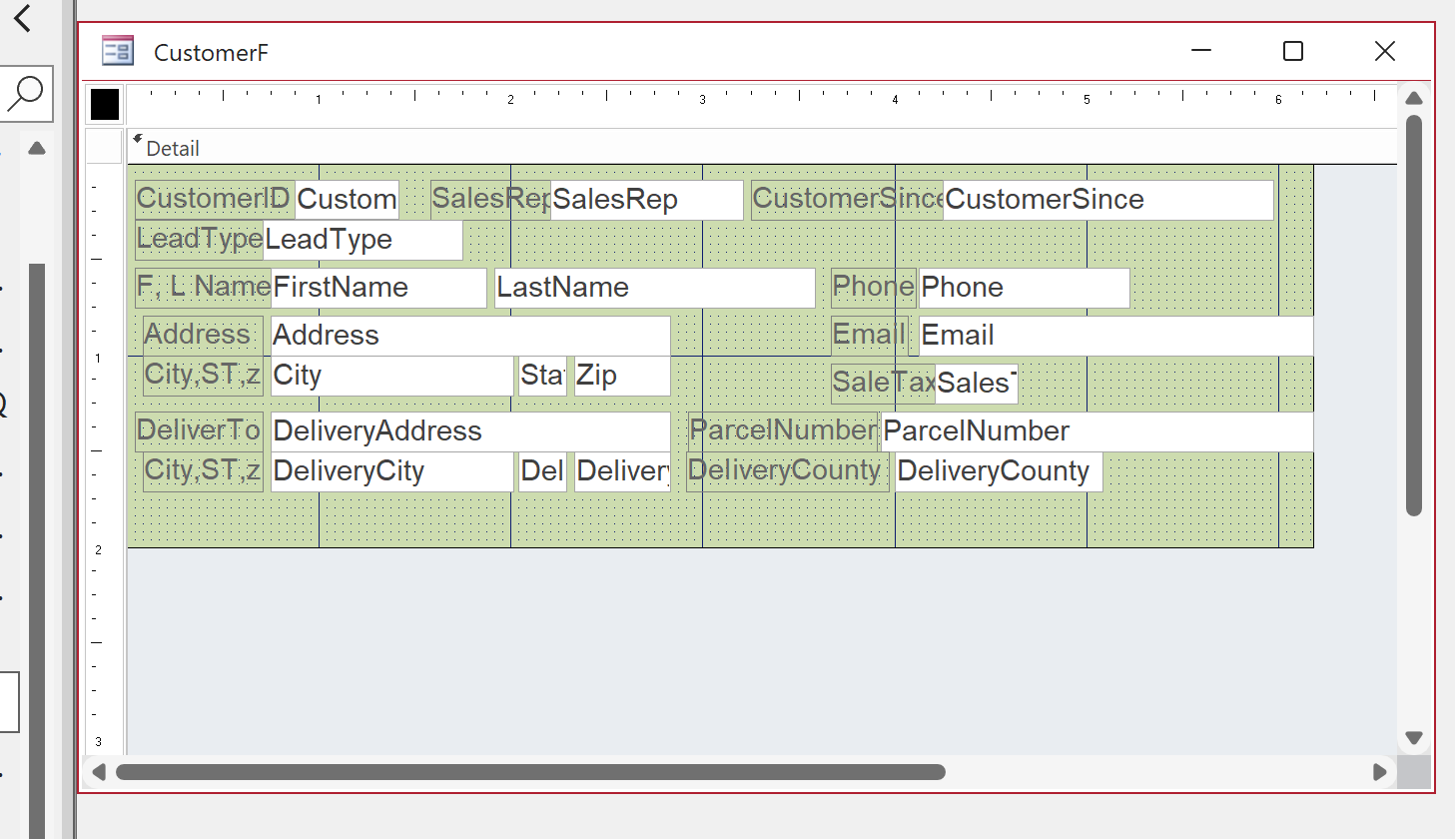 View in form windows size - Microsoft Access Beginner 7 - Computer Learning Zone