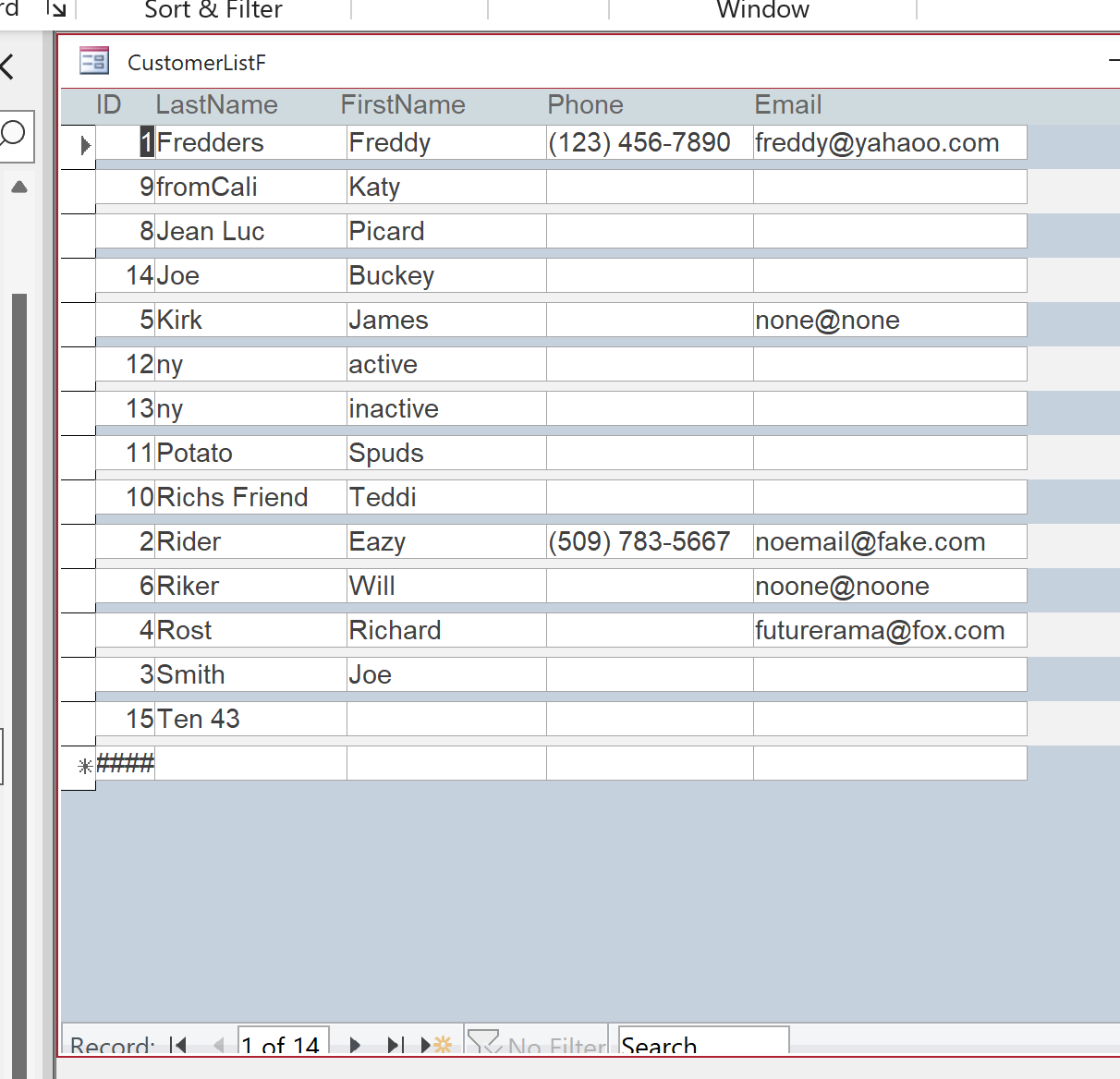 View in form windows size - Microsoft Access Beginner 7 - Computer Learning Zone