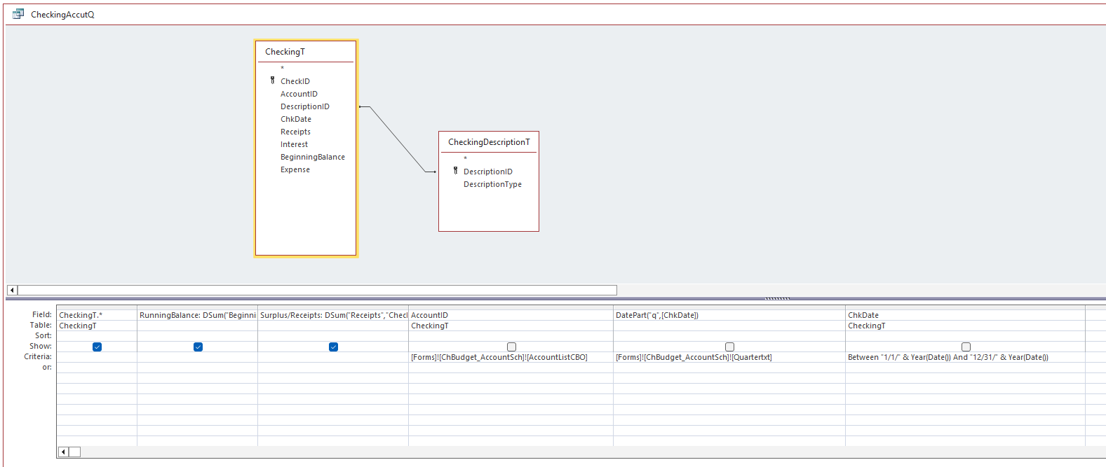 DSum multiple criteria - Microsoft Access Forum - Computer Learning Zone