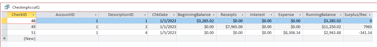 DSum multiple criteria - Microsoft Access Forum - Computer Learning Zone