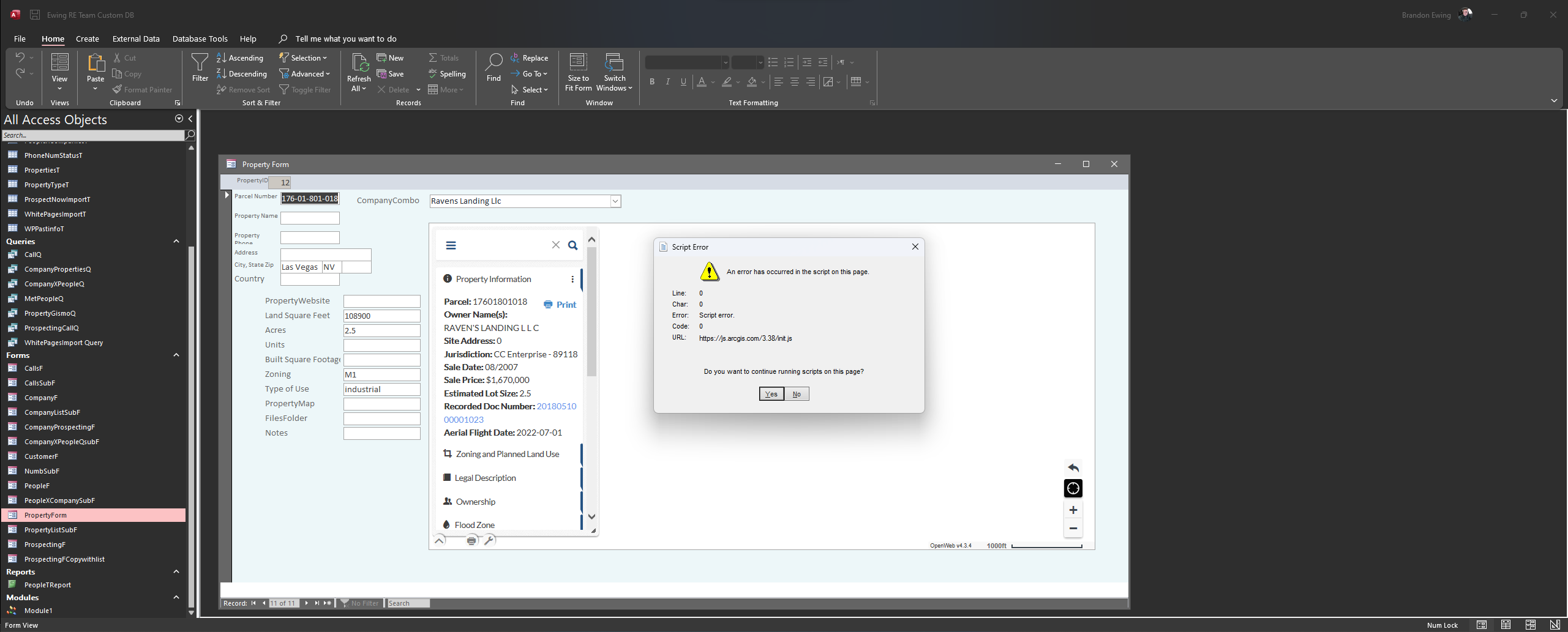 Web Browser Scripts Warning - How to Display Online Images in Microsoft Access Forms - Computer ...