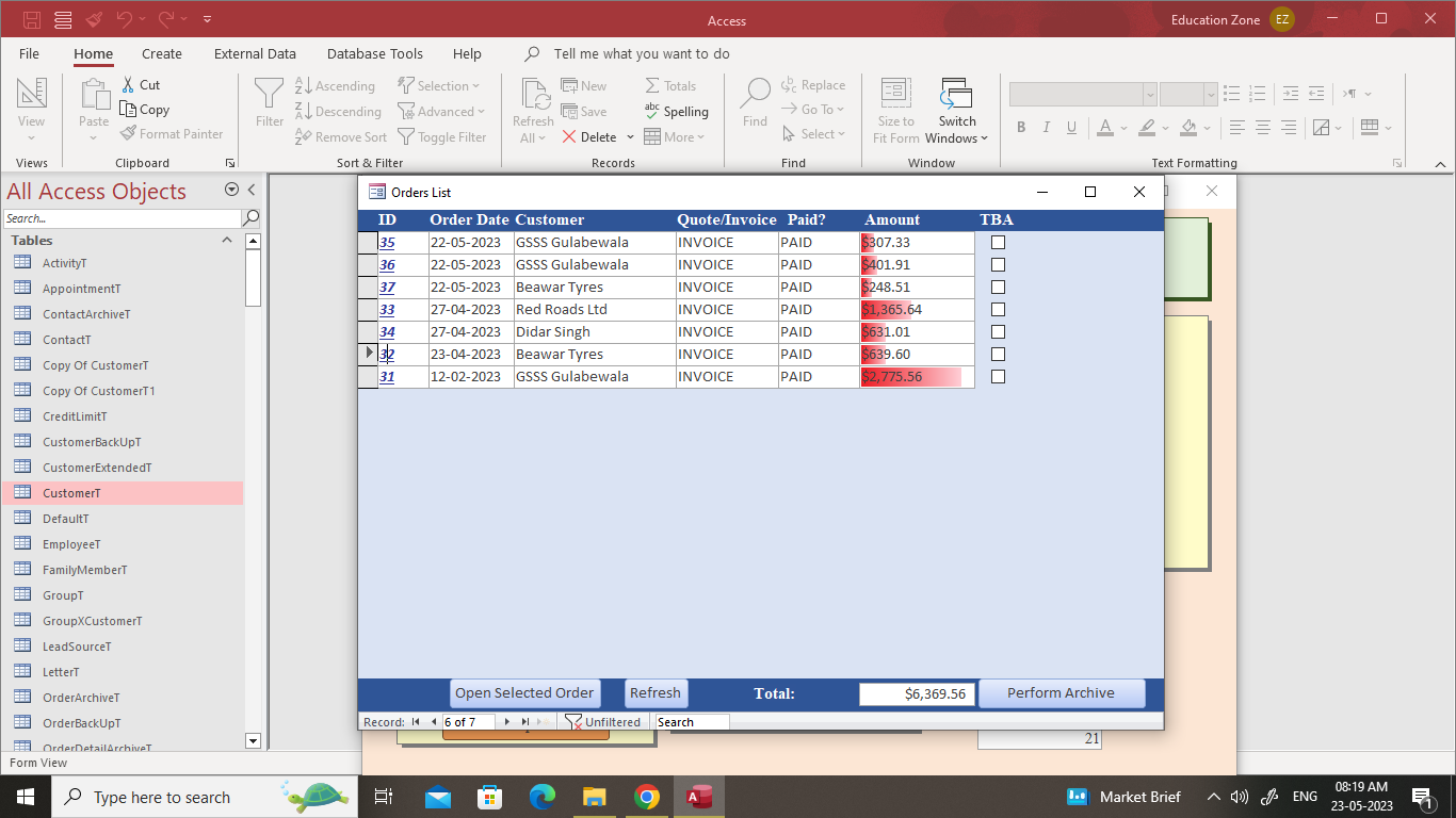 Requery is not working - Microsoft Access Advanced 1 - Computer Learning Zone