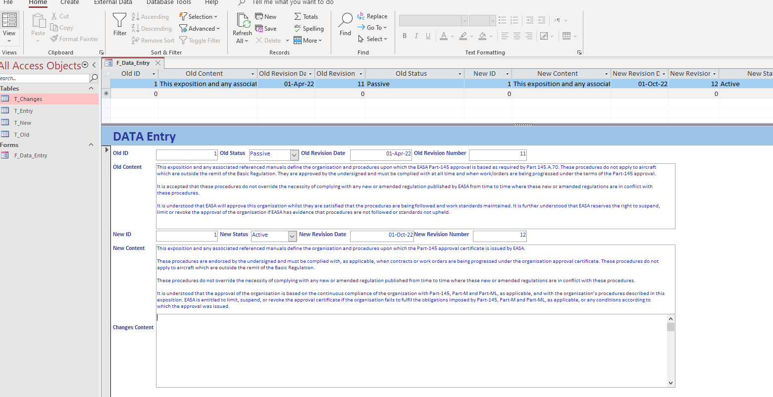 Tracking and Highlight Changes - Microsoft Access Forum - Computer Learning Zone