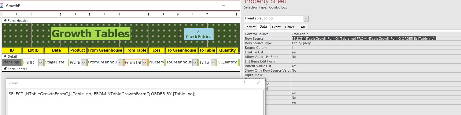 Form fields based on queries - Microsoft Access Forum - Computer Learning Zone