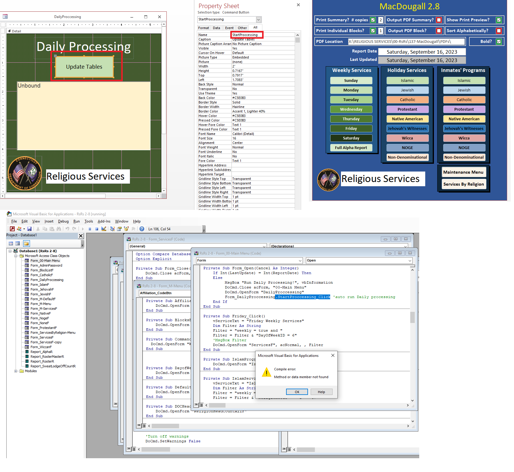 ButtonClick Not working - Security Seminar Lessons - Computer Learning Zone
