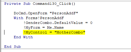 Cant find the MyControl - Self Join Relationships in Microsoft Access ...