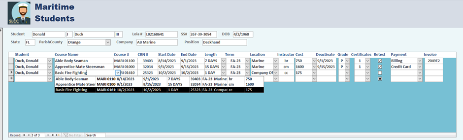 Combo Box in Continuous Form - Microsoft Access Forum - Computer Learning Zone