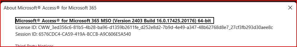 Database behavior not the same - Access Developer Forum - Computer Learning Zone