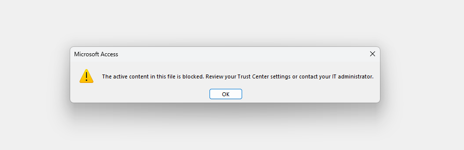 VBA Command Not Working - Microsoft Access Forum - Computer Learning Zone