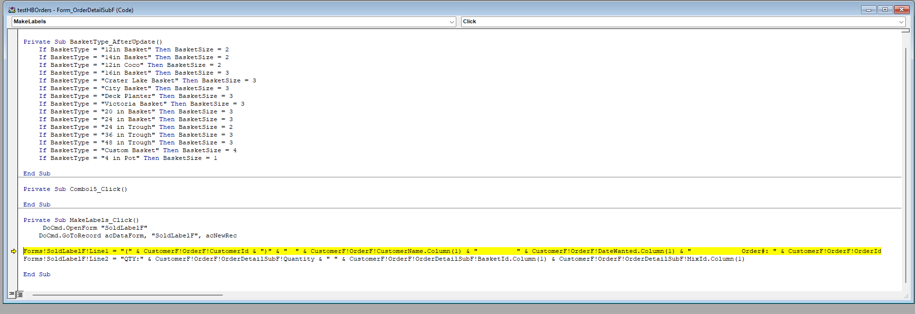 code for sub sub forms - Microsoft Access Forum - Computer Learning Zone